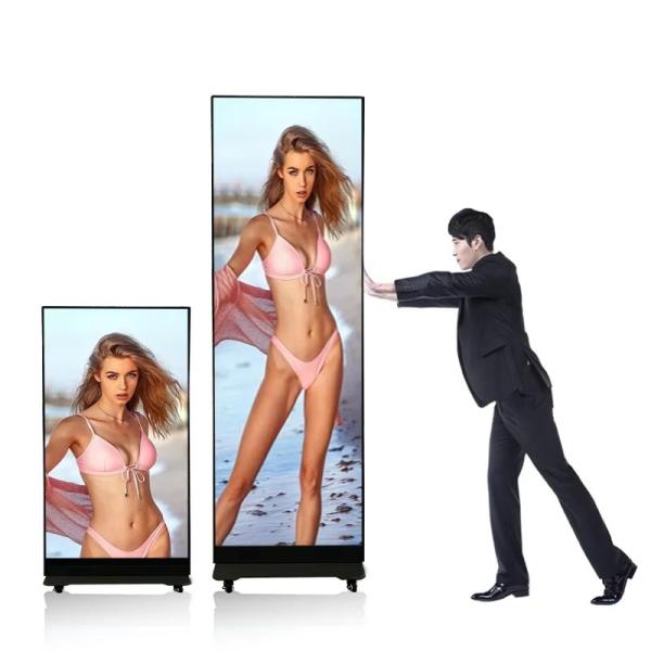 Quality P1.86 LED Poster Screen Spliceable led poster Digital Signage led Display for sale