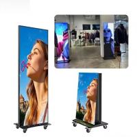 China P1.53 Foldable LED poster screen LED Poster Display for sale