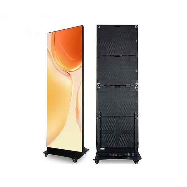 Quality P1.86 Foldable LED poster screen LED Poster Display for sale