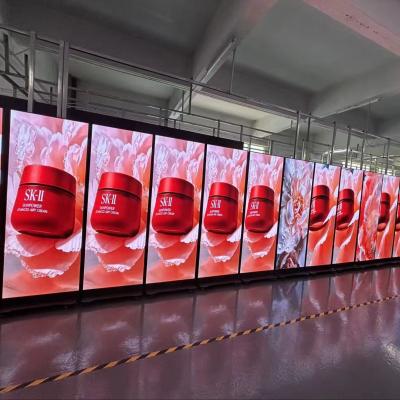 China P2 Foldable LED poster screen LED Poster Display for sale