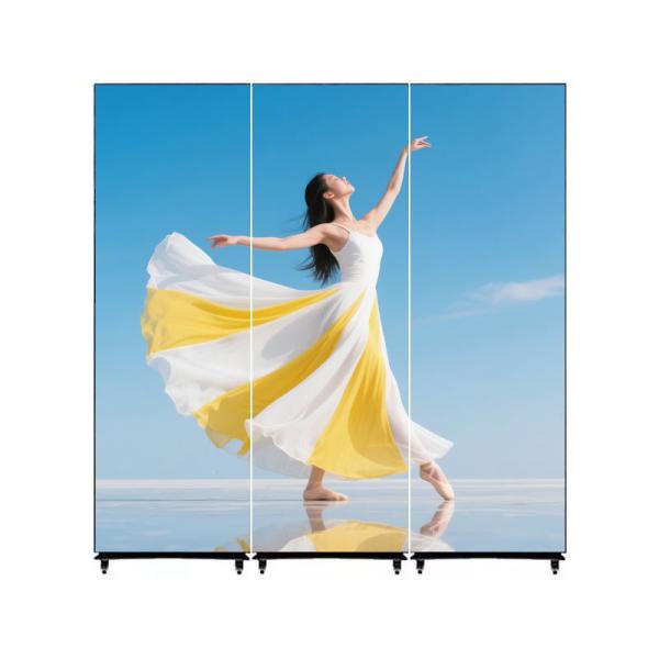Quality P2.5 Foldable LED poster screen LED Poster Display for sale