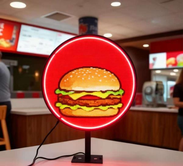 Quality Round LED Screen 600mm Diameters Outdoor Circular Led Display Screen for sale
