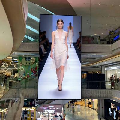 China Indoor ultra-thin double-sided LED screen for sale