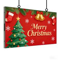 Quality Indoor Full-color LED Double-sided Screen for Shopping Malls for sale