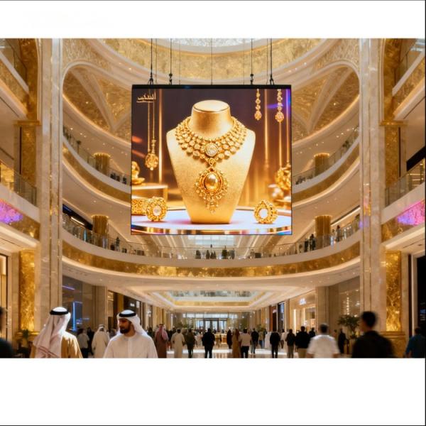 Quality Indoor Full-color LED Double-sided Screen for Shopping Malls for sale