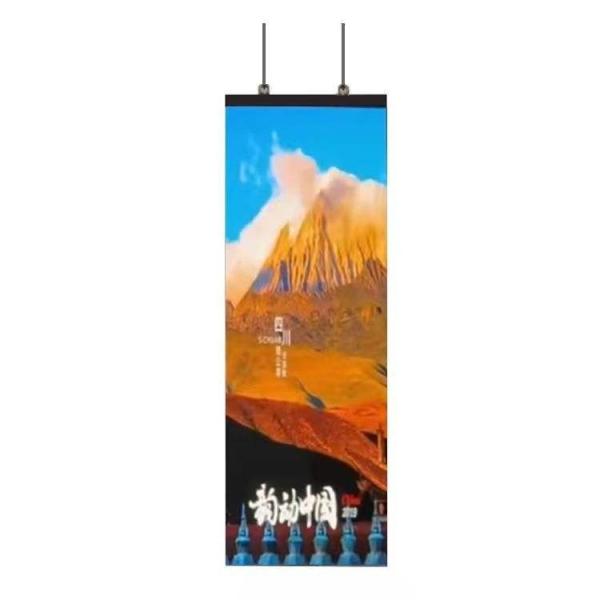 Quality Indoor Full-color LED Double-sided Screen for Shopping Malls for sale