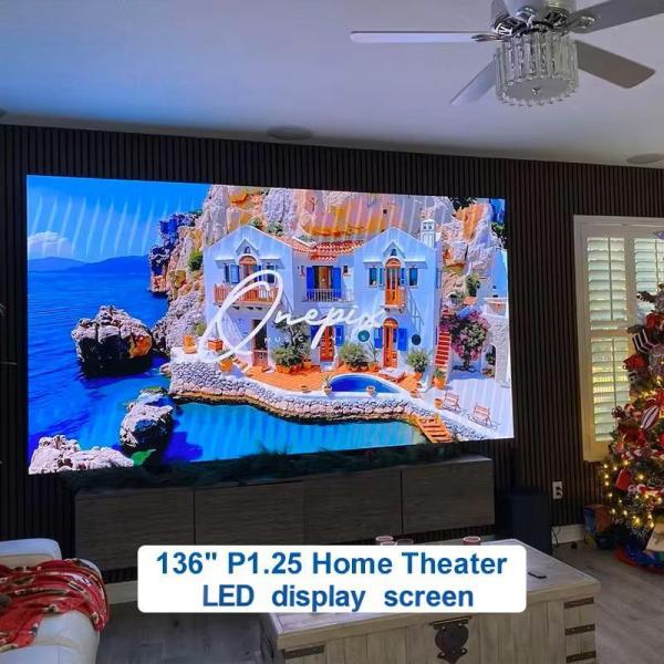 Quality Indoor COB Led Video Wall /Ultra Slim Led Display Screen for Home Theater for sale