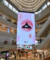 China Indoor Ultra-Thin Double-Sided LED Display Screen for sale