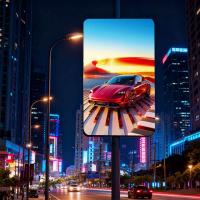 Quality Outdoor Street Light Pole LED Display for sale