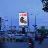 China Outdoor Street Light Pole LED Display for sale