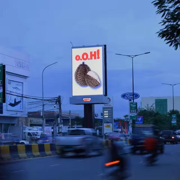 Quality Outdoor Street Light Pole LED Display for sale