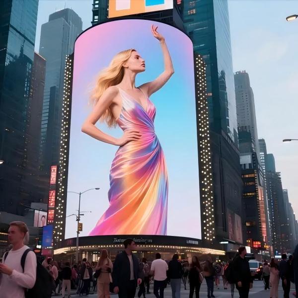 Quality Outdoor LED Screen-3D Advertising LED Billboard, Commercial LED Display for Shopping Malls for sale
