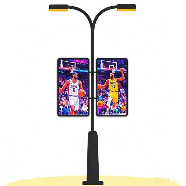 Quality Street Pole LED Display for sale
