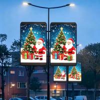 China Street Pole LED Display for sale