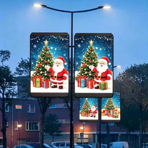 Quality Street Pole LED Display for sale