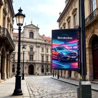 China Street Pole LED Display for sale