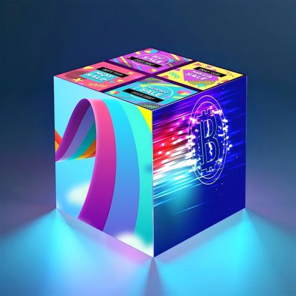 Quality Cube LED Display/Rubik's Cube LED display screen/Cube led video display for sale