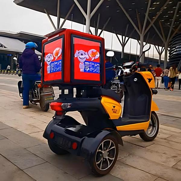 Quality Food Delivery Box LED Display for sale