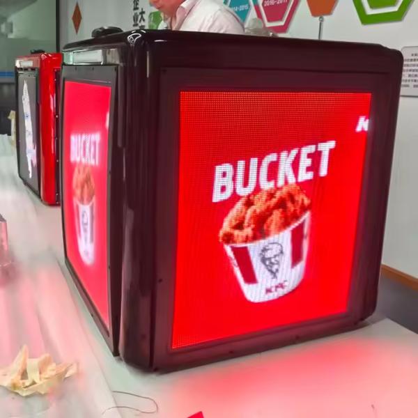 Quality Food Delivery Box LED Display for sale
