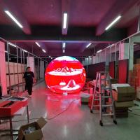 China Sphere LED Display/360 Degree LED sphere for sale