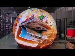 P4 Painéis de vídeo OLED flexíveis e ecrã esférico de esfera