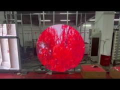 P2-512mm Indoor Round LED Display Double Sided Round Screen Logo led display
