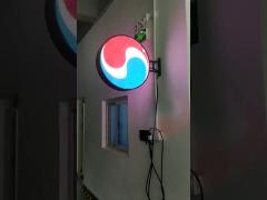 屋外の丸 LED ディスプレイ Dia500mm LED 画面