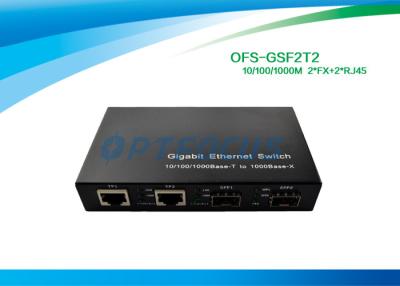Cina Commutatore 10/100mbps di Gigabit Ethernet di 2 porti in vendita