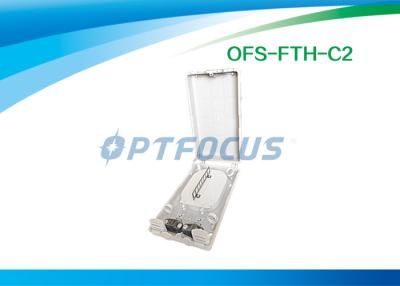 China Waterproof FTTH Mini Optical Fiber Termination Box 12 Outlet Pigtail for sale