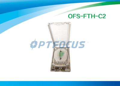 China Waterproof FTTH Mini Optical Fiber Termination Box 12 Outlet Pigtail for sale