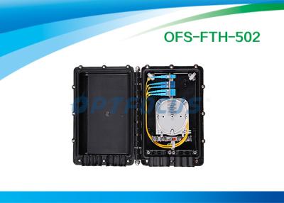 China Glue Seal Splice Closure FTTH Optical Fiber Distribution Box 6 Port for sale