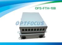 China 4 Core FTTH Terminal Box Wall Mount 8 Core Fiber Optic Cable Terminal Box 200x165x40mm for sale