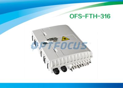 China Passive Optical Network Electrical Terminal Box 16 Cores SC Adapter IP 65 for sale