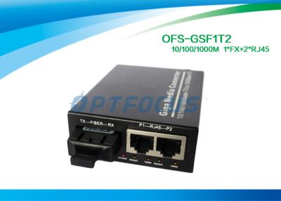 China 10 / 100 / 1000M Half Duplex rj45 Switch Fiber Optic Cat. 5 UTP cable without module for sale