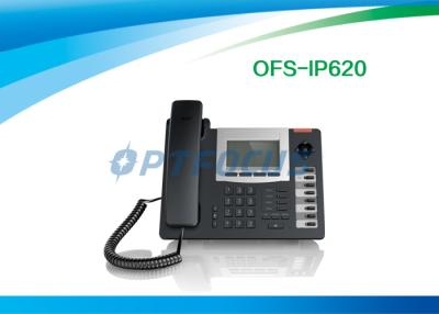 China POE 3 Way Calling IP Conference Phone 2 / 4 / 6 SIP Lines Backup SIP Proxy Servers for sale