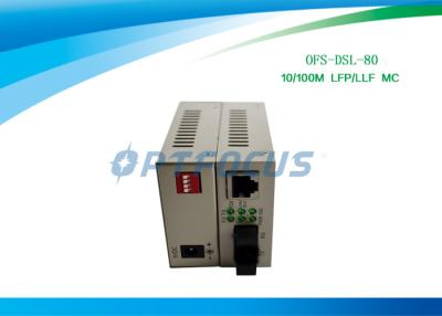 China External Fiber Media Converter 10/100/1000M , LFP 80 km Optical Gigabit Media Converter for sale