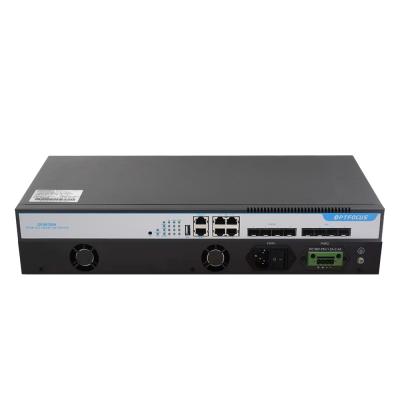 China 3 Layer Swtiching 4*SPF EPON Optic GPON OLT Device for sale