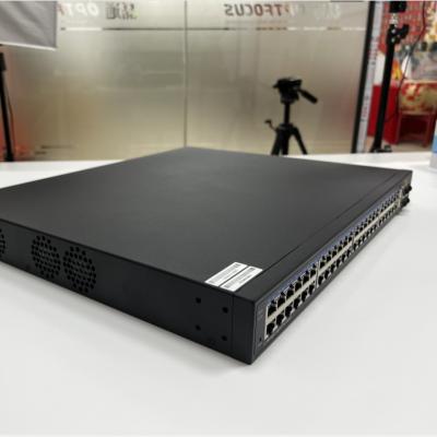 Cina L3 porto del commutatore 48 * porti di 10/100/1000Mbps POE + 4 * 10G SFP+ di Poe del porto della gestione 48 in vendita