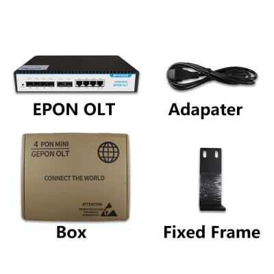 中国 アップリンクの変復調装置GPON EPON OLT AC/DCの電源2.6Kgの重量 販売のため