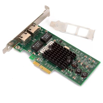 Chine Adaptateur à double accès de serveur de Gigabit Ethernet d'en cuivre de carte réseau de fibre de PCI Express à vendre