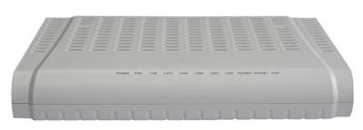 中国 CATVおよびWIFIのEPON ONU 1 1.25G EPONインターフェイス2 FXS 3 LAN港は作用します 販売のため