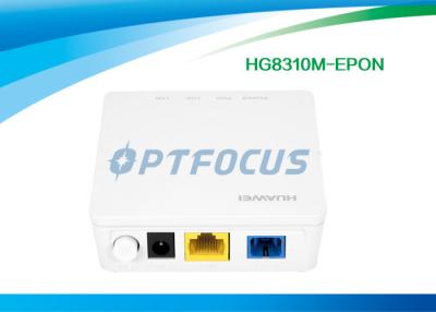 China De enige van de Havengpon Epon ONU van GE Ethernet van de de Lijneindapparatuur HG8310M Optische Witte Kleur Te koop