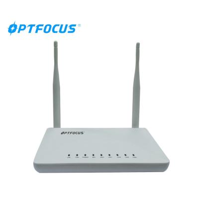 中国 Fiberhome華為技術のoltのためにcompatibilible WIFIのFTTHの繊維家ターミナルGPON ONU 1GE+3FE 販売のため