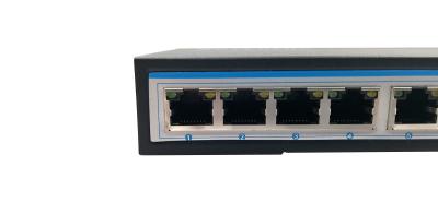 China 8 Port Gigabit Fiber Optic Switch , Dual Fiber Optical Network Switch 20KM for sale