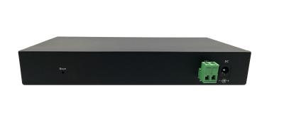 China 8 Port Gigabit Fiber Optic Switch , Dual Fiber Optical Network Switch 20KM for sale