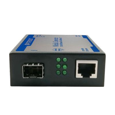 Convertidor de SFP del gigabit el medios con 256K la alimentación externa una SFP GE ranura
