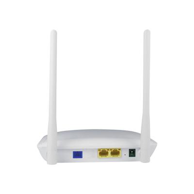 中国 白いプラスチックGPON OLT ONU 2 LAN WIFI EPONデュアル モードTX 1310nm RX 1490nm波長 販売のため