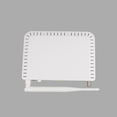 China 12V 0.5A DC Supply GPON OLT ONU Fibra Optica Router Support 1GE 1FE CATV WiFi Ports for sale