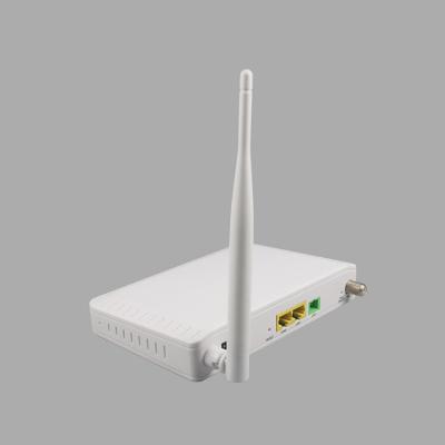 China 12V 0.5A DC Supply GPON OLT ONU Fibra Optica Router Support 1GE 1FE CATV WiFi Ports for sale