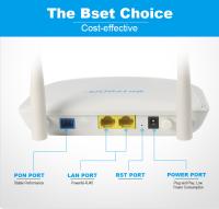 China 300Mbps XPON ONU ONT FTTH Equipment BOSA Type 1GE 1FE RJ45 Dual Mode GPON EPON for sale